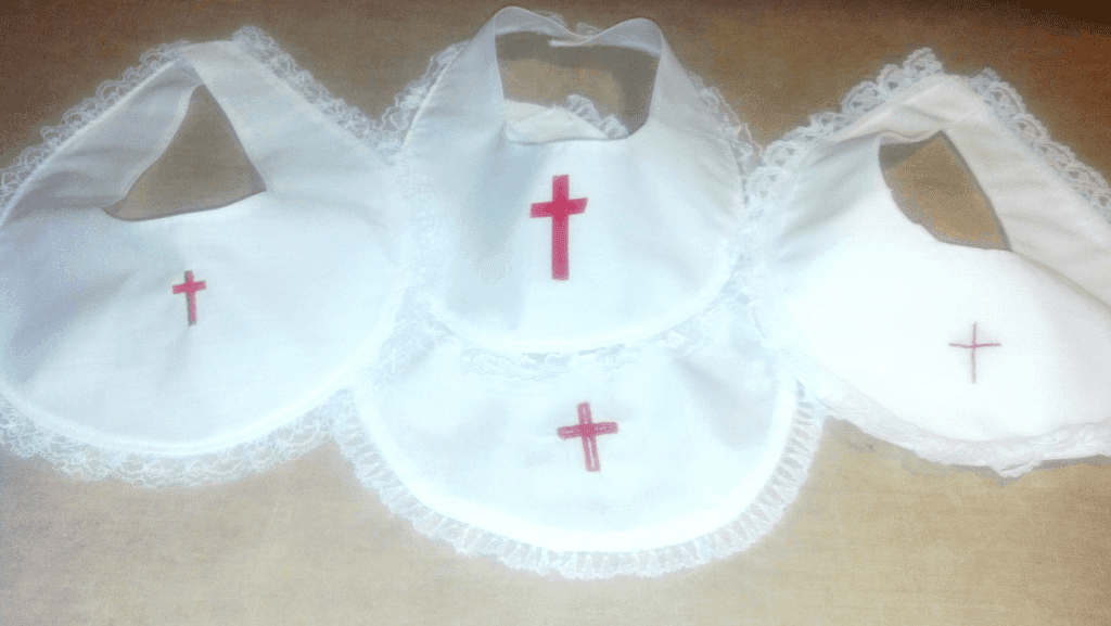 Baptismal Bibs – Saint Brigid Catholic Church