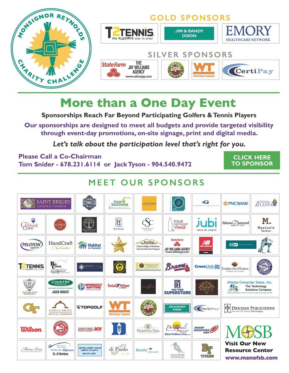 Sponsorship – Saint Brigid Catholic Church