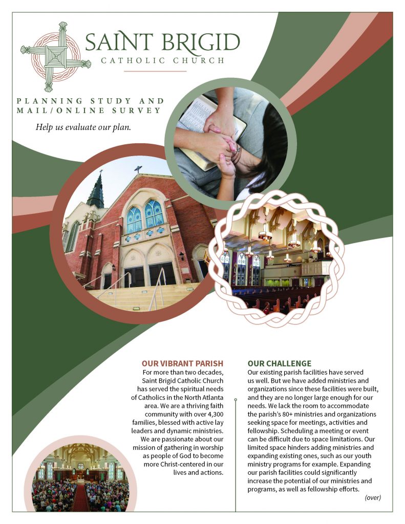 Pastoral Plan FactSheet Page 1 – Saint Brigid Catholic Church